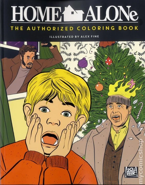 HOME ALONE THE Authorized Coloring Book SC #1-1ST NM 2016 Stock Image ...