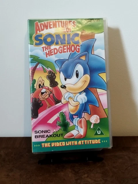 THE ADVENTURES OF Sonic the Hedgehog - VHS - Sonic Breakout £11.99 ...