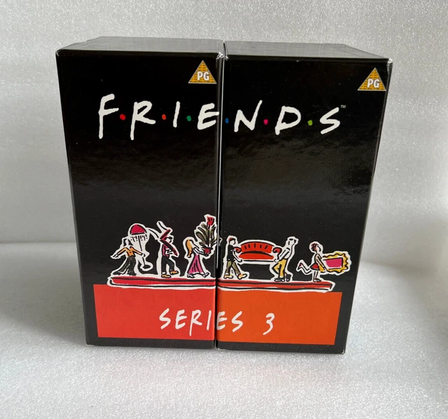 FRIENDS SERIES 3 VHS Box Set, Episodes 1-25, complete, 6 tapes £6.99 ...
