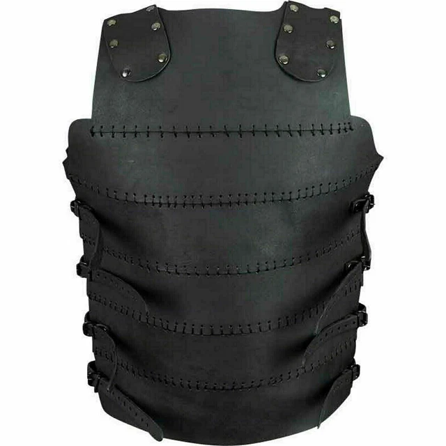 MÉDIÉVALE CUIR ARMOR Cosplay Costume, Viking Corps Armor Cuir Plastron ...