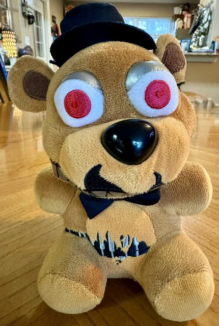 FNAF FIVE NIGHTS At Freddy's Nightmare Freddy 8” Plush Bear Fazbear ...
