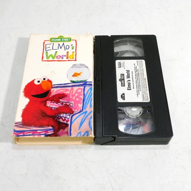 ELMO'S WORLD DANCING Music And Books VHS Tape Tested Working 2000 ...