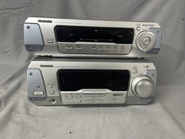 TECHNICS SOUND PROCESSOR & Amplifier SH-EH770 SA-EH770 £40.00 - PicClick UK
