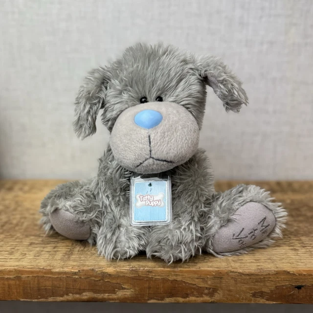 MY BLUE NOSE Friends Tatty Teddy - Tatty Puppy - Scruffy Beanie Pup ...