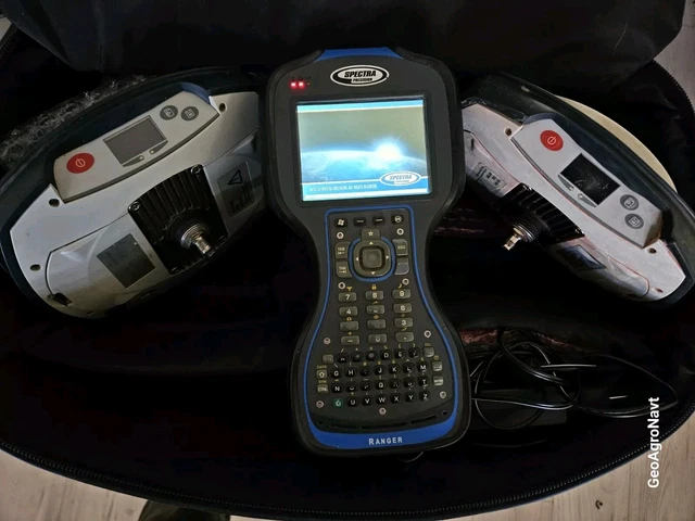 RECEPTOR GNSS KIT Trimble SP80+SP80 Base/Rover RTK radio UHF+TSC3 ...