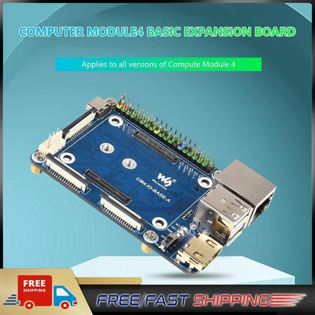 RASPBERRY PI MINI Compute Module 4 5V CM4 Basic Expansion Board for ...