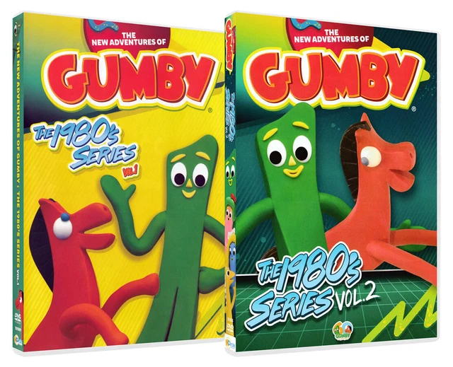 GUMBY: THE 1980S Series (Volume 1 & 2) (2-Pack New DVD £21.46 - PicClick UK