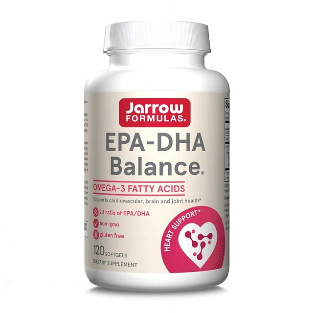 JARROW FORMULAS EPA-DHA Omega 3 Balance 120 Pieces Gel Caps £17.47 ...
