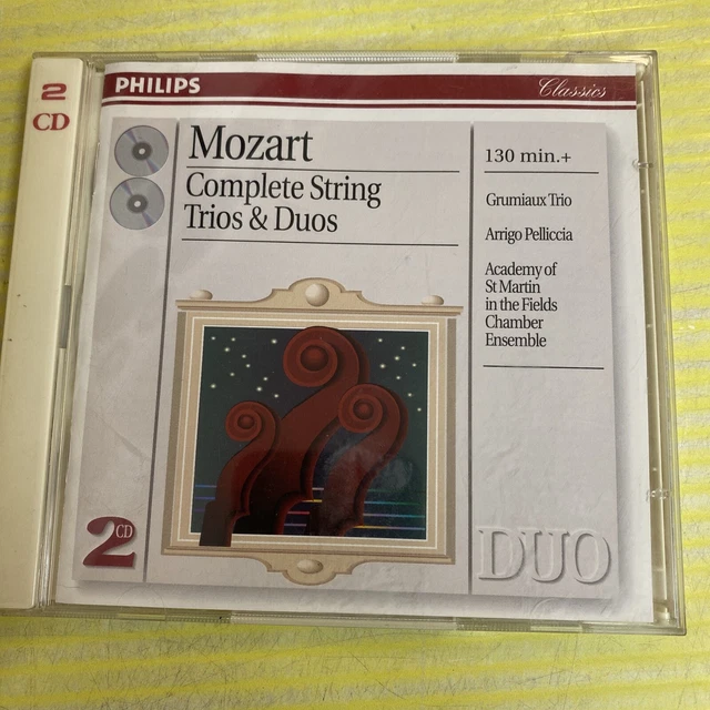 MOZART COMPLETE STRING Trios And Duos - - Cd $7.99 - PicClick CA