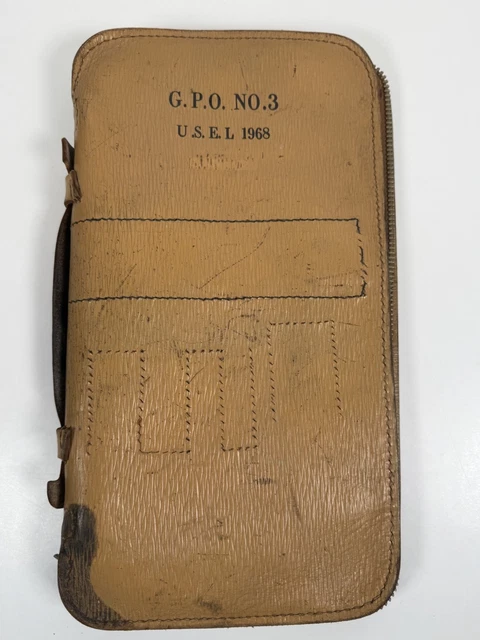 GPO -POST OFFICE -BT Engineers Tool Wallet No.3 Used Dated 1968 - Needs ...