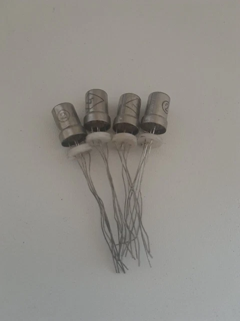 12 PCS 6S52N-V Nuvistor Audiophile Dual Triode Miniature Tubes tested ...