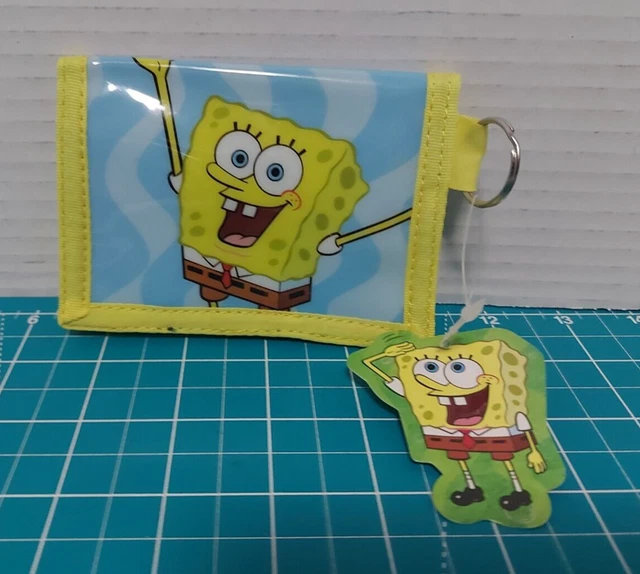 VINTAGE SPONGEBOB SQUAREPANTS Wallet Kids Colelctible Coin Pouch NEW $8 ...