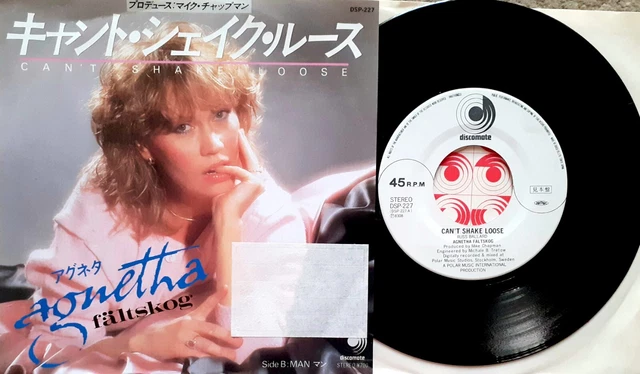 AGNETHA FÄLTSKOG / Abba - Can't Shake Loose/Man 7", Promo, 1983, Japan ...