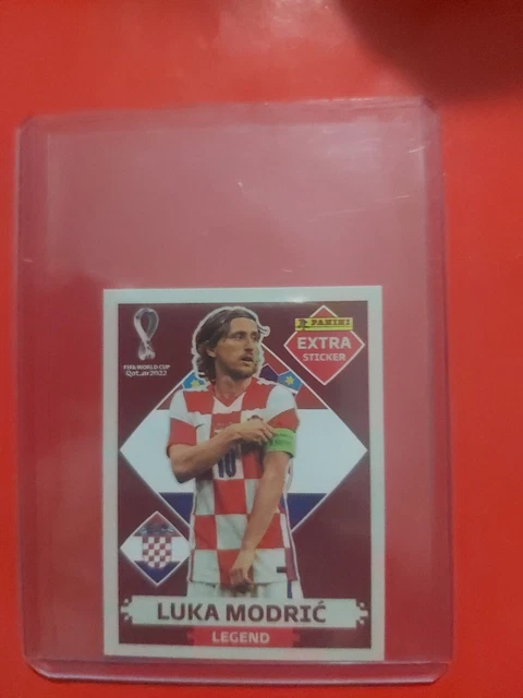 PANINI FIFA COPA Mundial Qatar 2022 Extra Sticker Legend Raro Luka ...