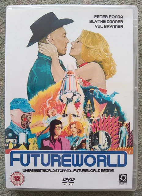 FUTUREWORLD DVD 1976 - Peter Fonda, Blythe Danner, Yul Brynner - UK Region 2 £5.95 - PicClick UK