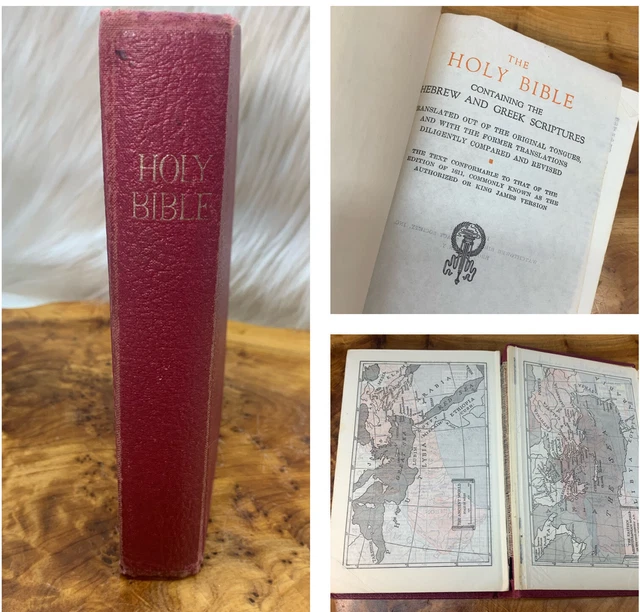 THE HOLY BIBLE Hebrew Greek Scriptures King James Version Jehovah's ...