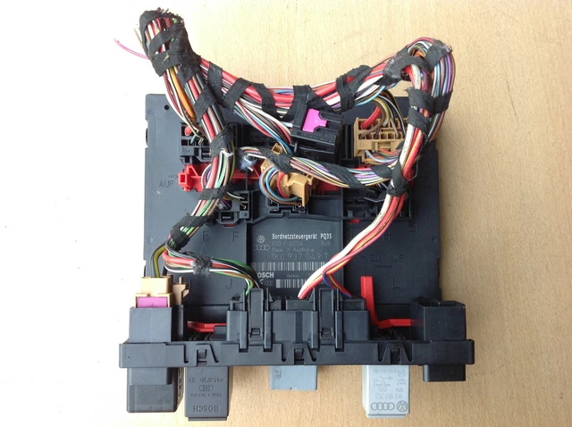 VW GOLF MK5 Sam Fuse Box Control Module Relay Unit 2004-2008 1K0937049T ...