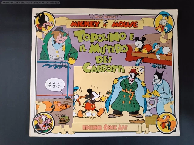 FUMETTO MICKEY MOUSE e il mistero dei cappotti - Special Mongo Comic ...