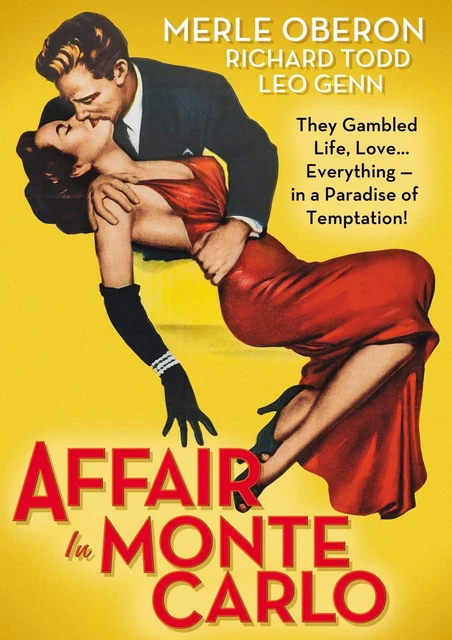 AFFAIR IN MONTE Carlo (DVD) Leo Genn Merle Oberon Richard Todd (US IMPORT) £12.76 - PicClick UK