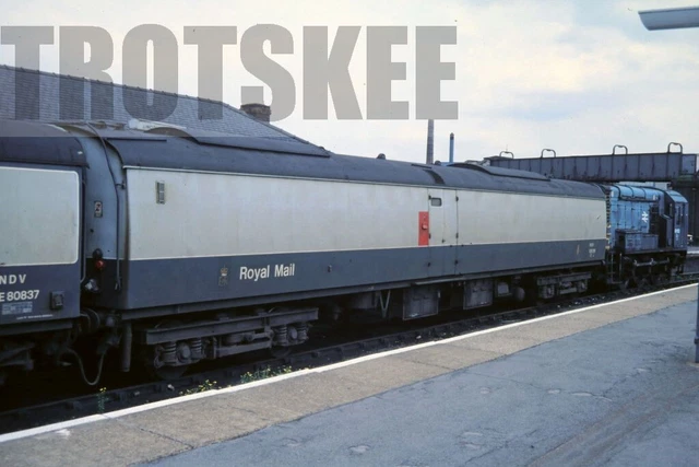35MM SLIDE BR British Railways Royal Mail Carriage Coach 80316 Lincoln ...