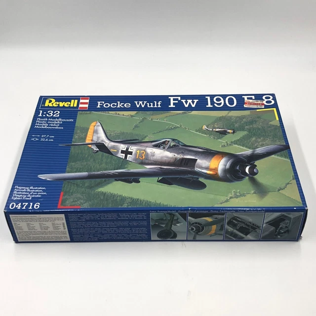 FOCKE WULF FW 190 F-8 Revell | No. 04716 | 1:32 £47.50 - PicClick UK