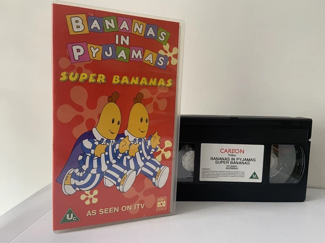 VHS VIDEO - Bananas in pyjamas - Super Bananas £12.00 - PicClick UK