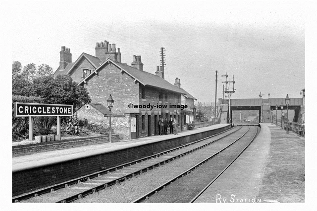 PT4413 - CRIGGLESTONE Railway Station , Yorkshire - print 6x4 £2.20 ...