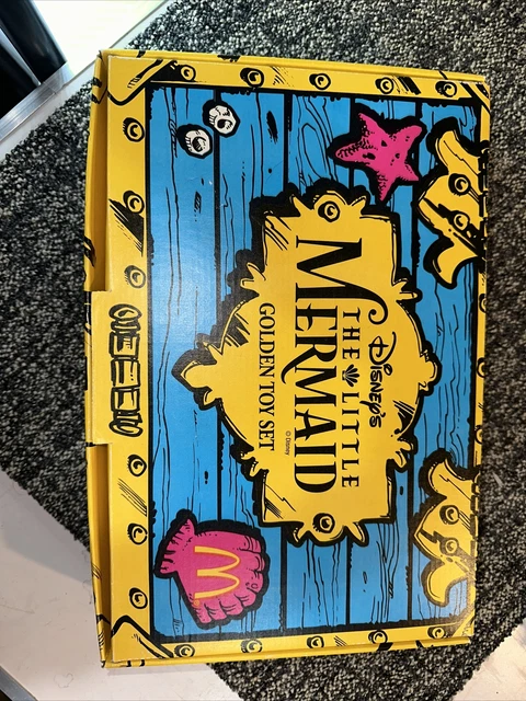 MCDONALD'S DISNEY'S 1997 The Little Mermaid ~Special Golden Collectors ...