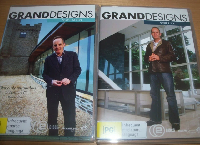 GRAND DESIGNS SERIES 6 + 7 Australia Region 4 DVD x 2 – Like New $19.99 ...