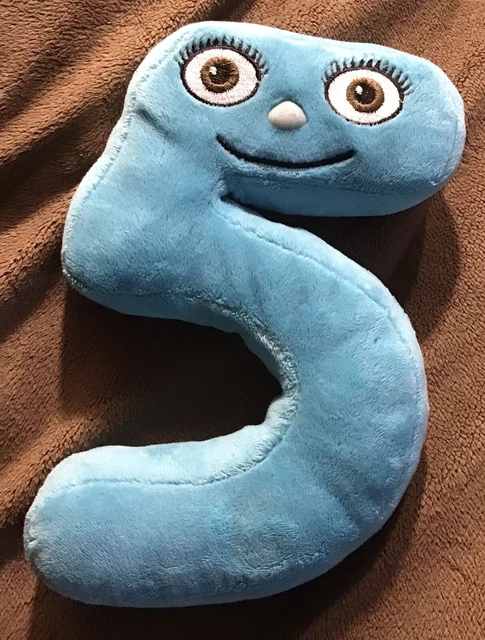 CBEEBIES NUMBER JACKS - Numberjacks - Number Five Vintage Plush Toy £20 ...