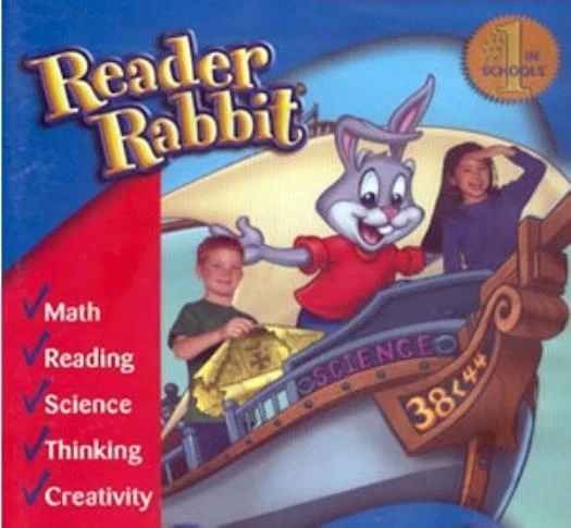 READER RABBIT DREAMSHIP Tales PC MAC CD learn math reading science ...