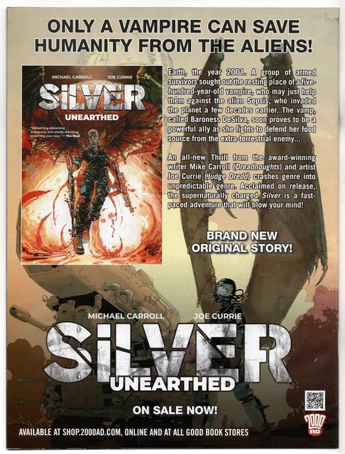 2000AD PROG 2462 (10th December 2025). VFN. Judge Dredd, Rogue Trooper ...