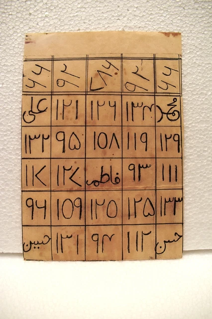 ANTIQUE DAWOODI BOHRA'S Islamic Calligraphy Arabic Quran Tawiz Tabiz ...