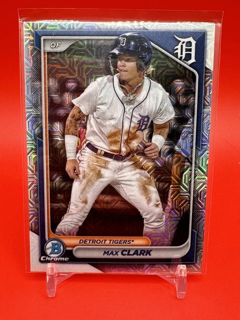 MAX CLARK 2024 Bowman Mega Box Rifrattore Mojo #Bcp-74 Tigri Detroit ...