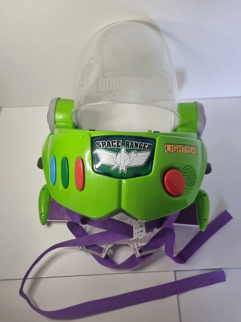 TOY STORY BUZZ Lightyear Helmet Space Ranger Armour Jet Pack £25.69 - PicClick UK