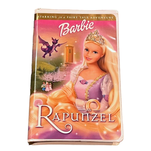 BARBIE AS RAPUNZEL (VHS, 2002) TESTED Tape And Case £9.27 - PicClick UK