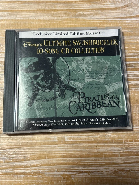 DISNEYS ULTIMATE SWASHBUCKLER 10 Song CD Collection Pirates Of The ...