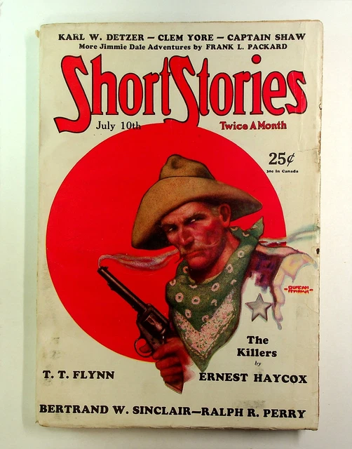 SHORT STORIES PULP Jul 10 1930 Vol. 132 #1 GD/VG 3.0 TRIMMED £33.38 - PicClick UK
