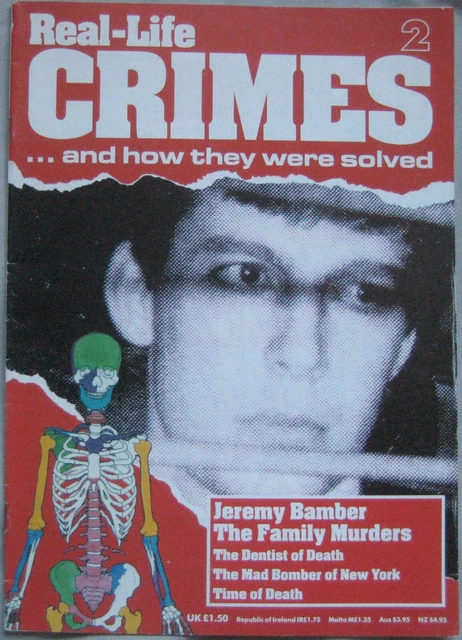 REAL-LIFE CRIMES EAGLEMOSS magazine Issue 2 - Jeremy Bamber, Dr Samuel ...