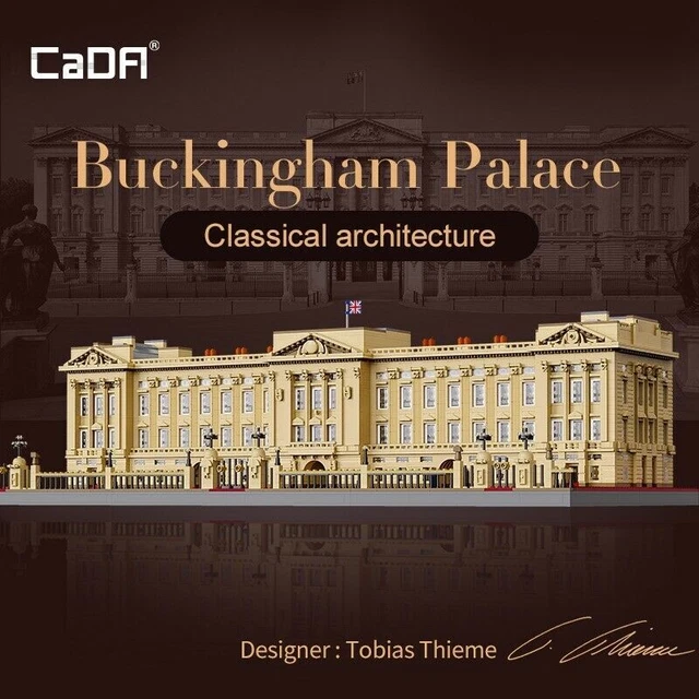 DIY MODEL BUILDING Blocks Set for Buckingham Palace Bricks Toys ...