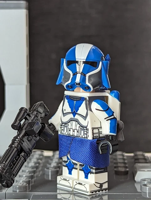 LEGO STAR WARS Custom Printed Clone Minifig 501st Legion Heavy Jet ...