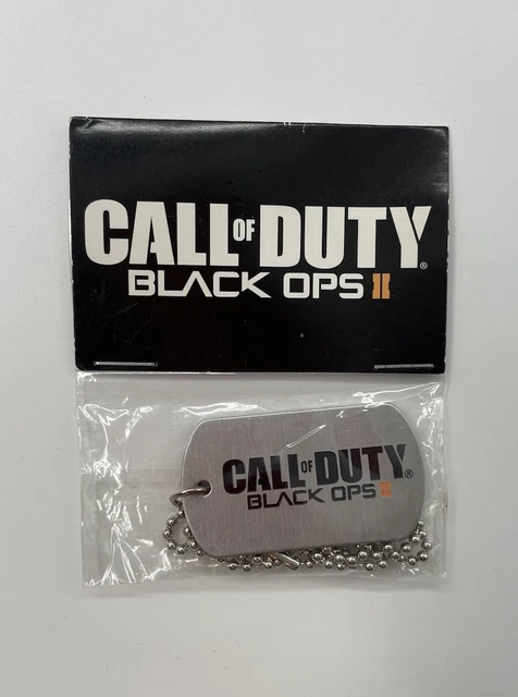 CALL OF DUTY Black Ops II Limited Official Preorder Dog Tags Treyarch ...