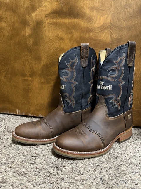 VTG DOUBLE-H KING Ranch Western Boots Men’s 12 D £134.06 - PicClick UK