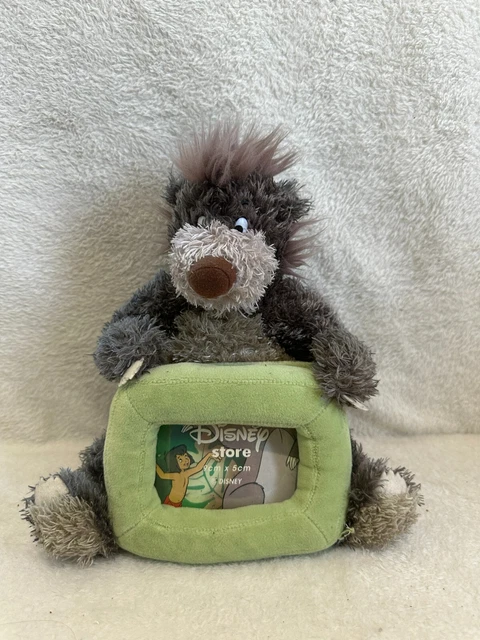 DISNEY STORE BALOO Jungle book soft toy with small picture frame £11.12 ...