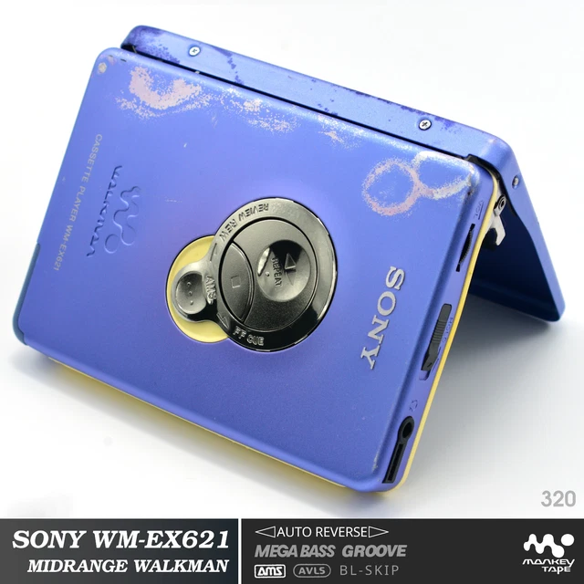 PROFESSIONALLY RESTORED!! SONY WM-EX621 Walkman Portable Cassette Tape ...