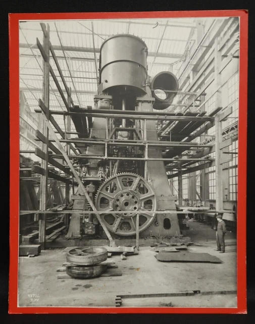 TITANIC ENGINES UNDER Construction Steamship Large Photo Ocean Liner 16 ...