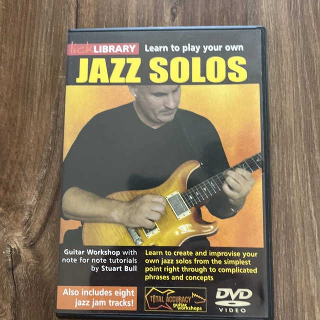 LEARN TO PLAY Your Own Jazz Solos DVD Region 2 £5.92 - PicClick UK