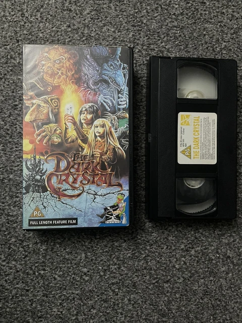 THE DARK CRYSTAL VHS Video Tape Full Feature Length Film Vintage Cult ...