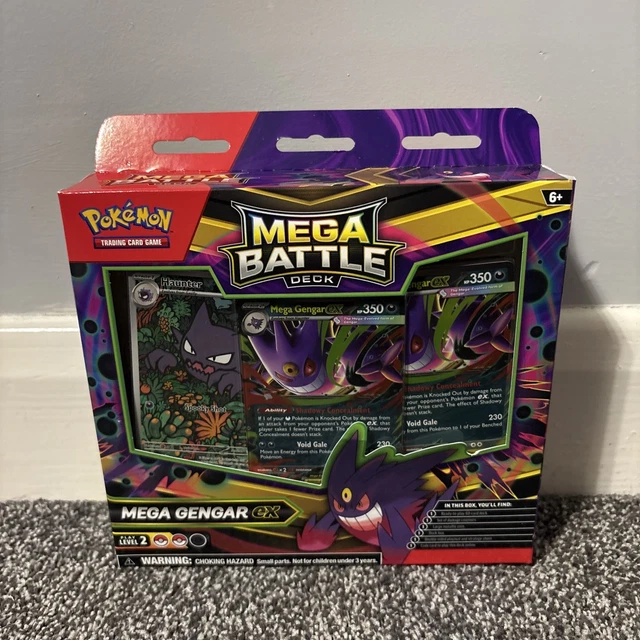 POKÉMON TCG MEGA Battle Deck Mega Gengar Ex - BRAND NEW - SEALED $69.58 ...
