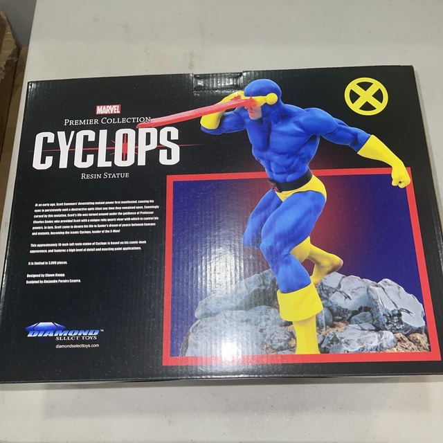 DIAMOND SELECT MARVEL Premier Collection 10 Inch Cyclops Statue w/ COA ...